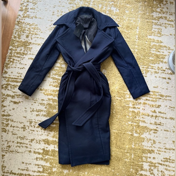 rag & bone | Jackets & Coats | Rag And Bone Navy Blue Trench Coat ...